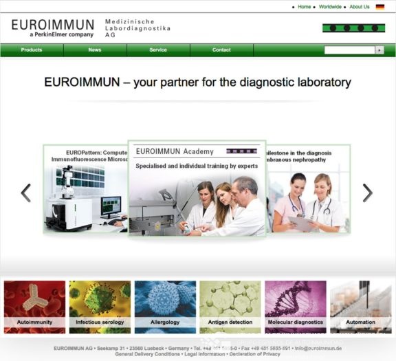 EUROIMMUN - Atlas GEAI de Imágenes en Autoinmunidad